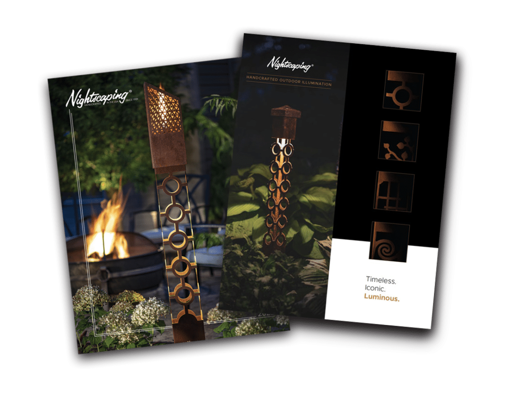 Decorative Lighting Bollards - Nightscaping Landscape Lighting