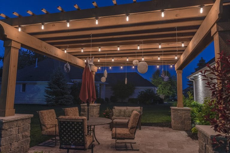 Bistro Lights - Nightscaping USA
