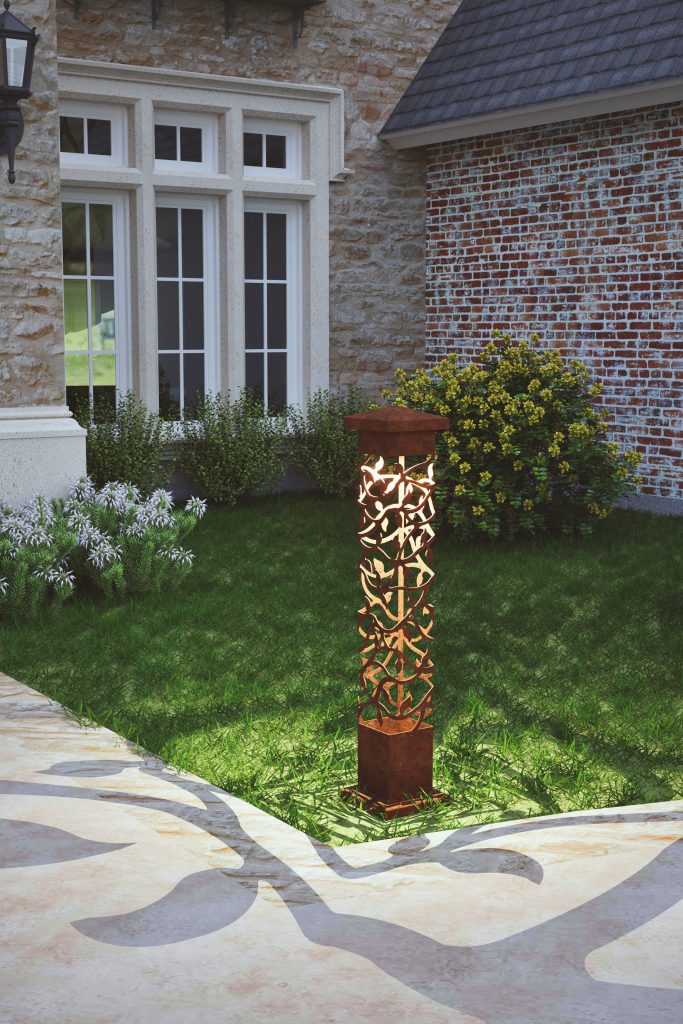 Decorative Lighting Bollards - Nightscaping Landscape Lighting