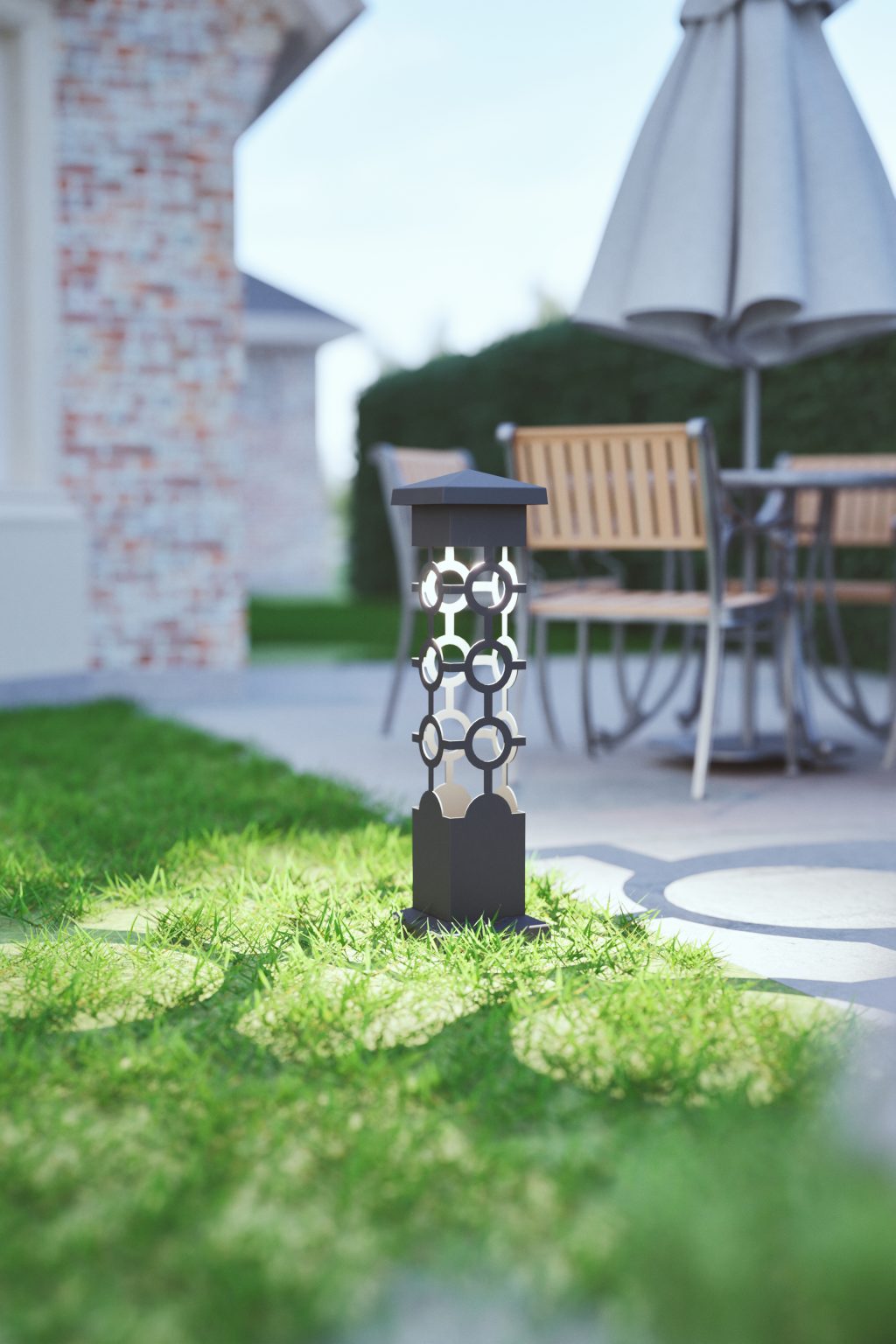 Decorative Lighting Bollards - Nightscaping Landscape Lighting
