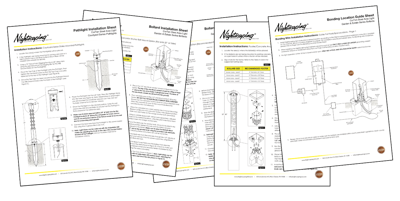 Installation Guides - Nightscaping USA