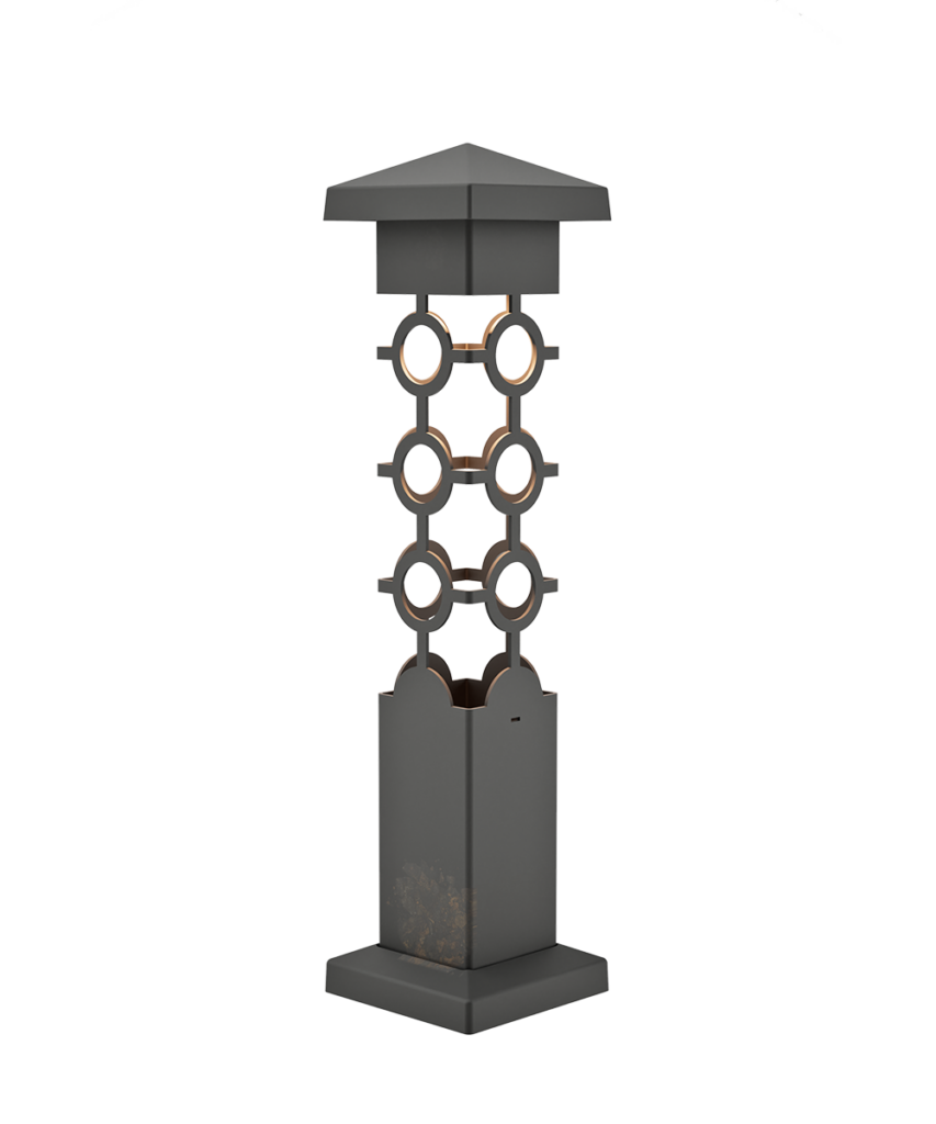 Celtic Design Light Bollard - Nightscaping USA